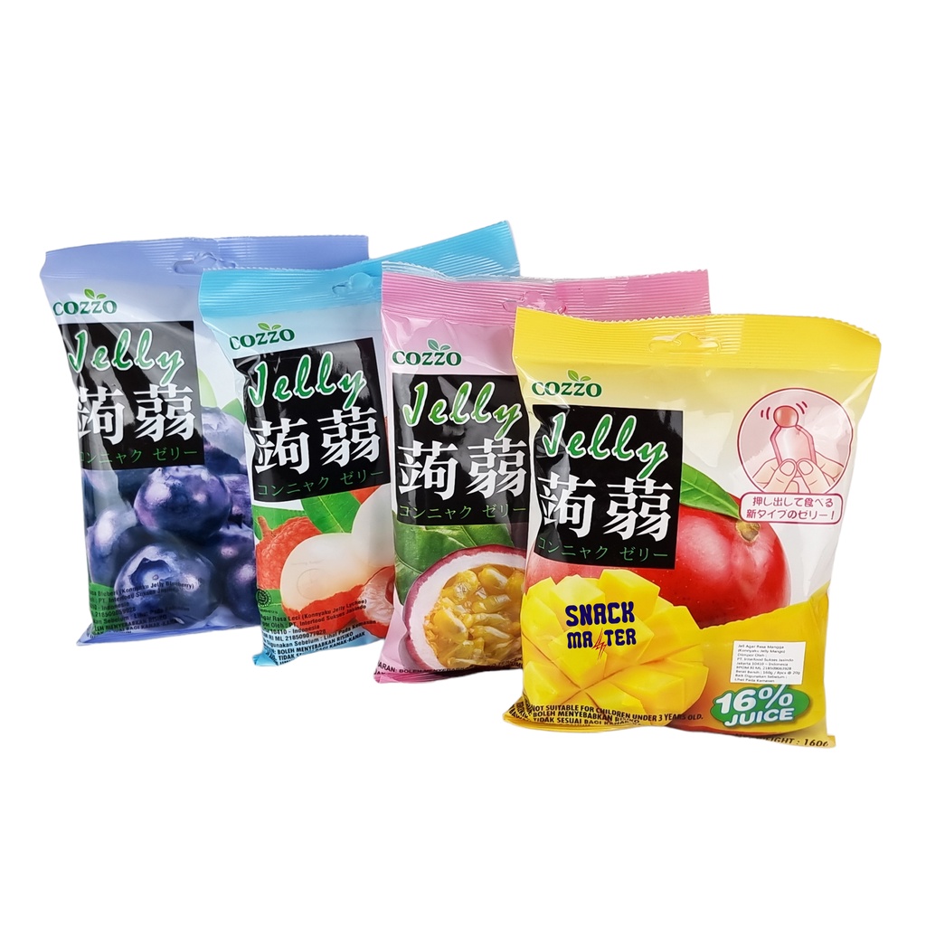 Cozzo Jelly Zero Fat Konnyaku - Net 160 gr | Shopee Philippines