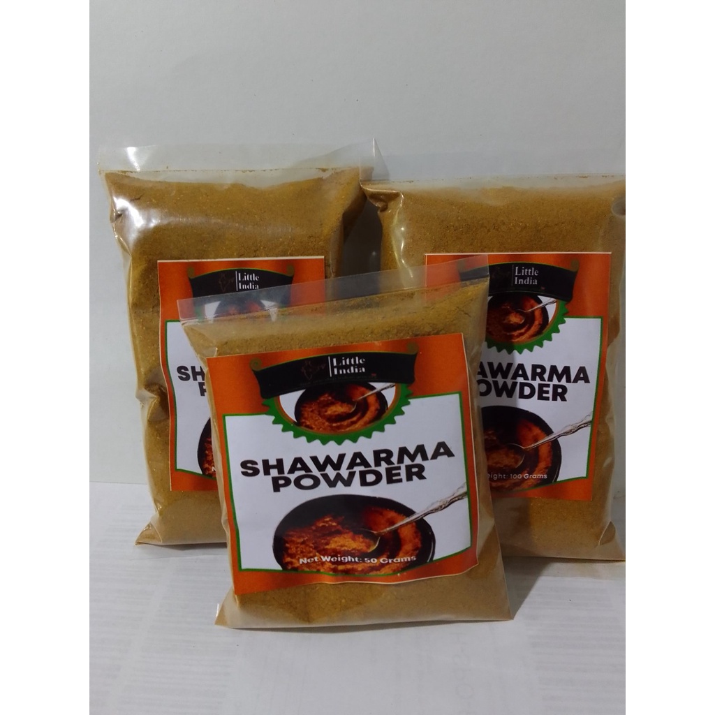 Shawarma Powder 100g/50g AUTHENTIC LITTLE INDIA | Shopee Philippines