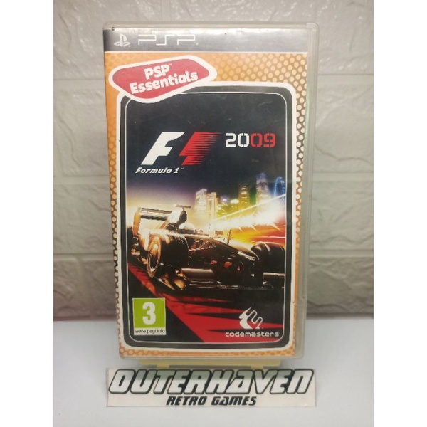 PSP F1 Formula 1 2009 R2 PAL (Essentials Edition) | Shopee Philippines