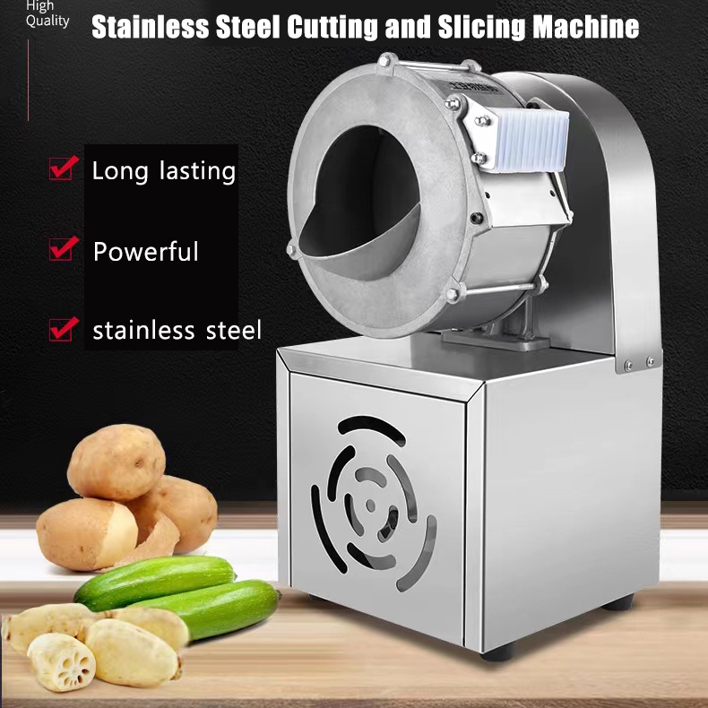 Automatic Potato Slicing And Shredding Machine Household Commercial ...