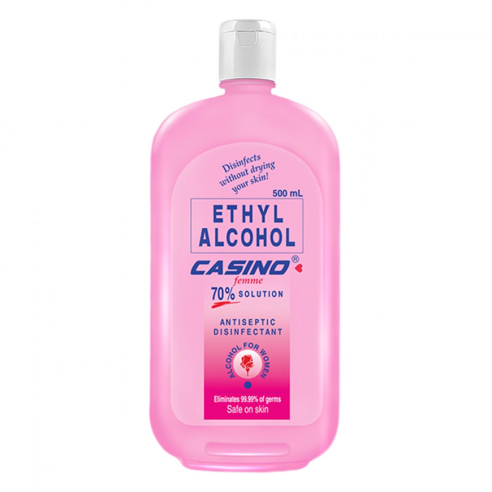 Casino Femme Alcohol Ethyl 500ml | Shopee Philippines