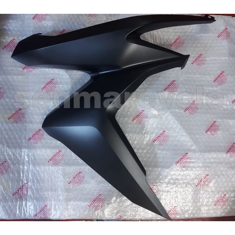 HONDA CLICK 125 I MATT BLACK SIDE COVER FRONT | Shopee Philippines
