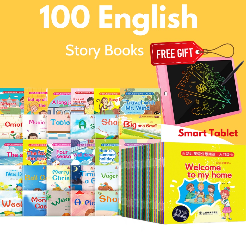 100 Educational Books For Kids English Story Books With Video Guide