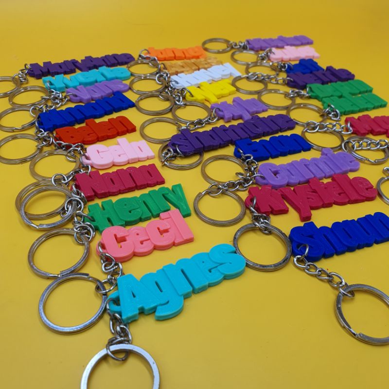 PERSONALIZED KEYCHAIN NAMES | Shopee Philippines