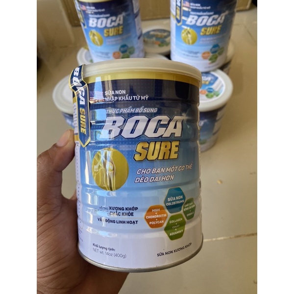 BOCA Sure 400g Colostrum Milk For Bone and Joint Health | Shopee ...