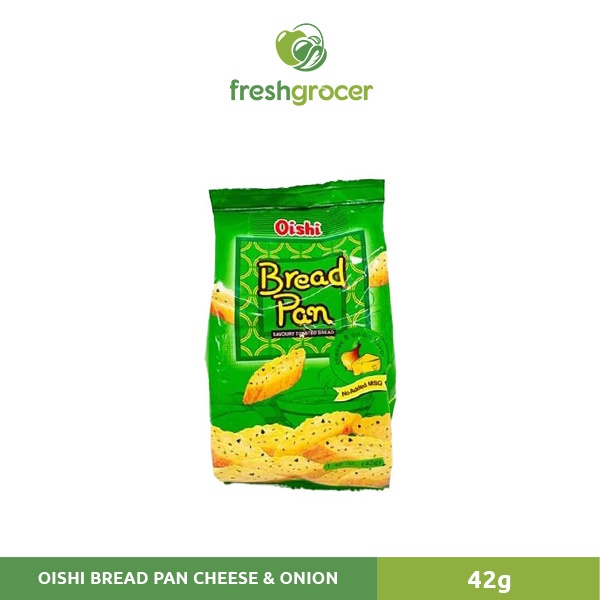 Oishi Bread Pan Cheese & Onion Flavor 42g | Shopee Philippines