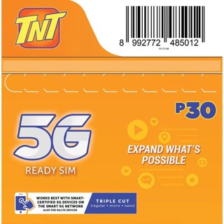 Sim Card TNT LTE Tricut 5G tricut Brand New | Shopee Philippines