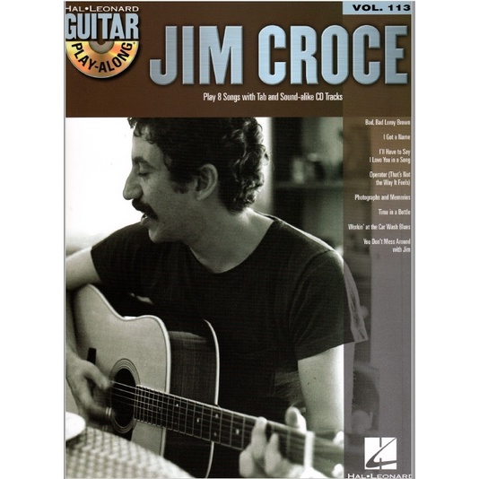 Guitar Tablature Jim Croce Songs with Tab Vol. 113 | Shopee Philippines