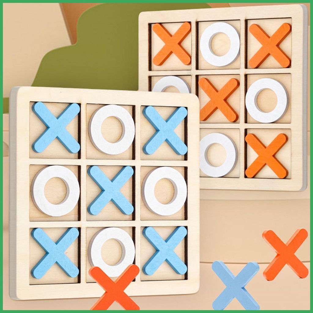 Tic-Tac-Toe Board Game Tic Tac Toe Game XO Table Toy Travel Backyard ...
