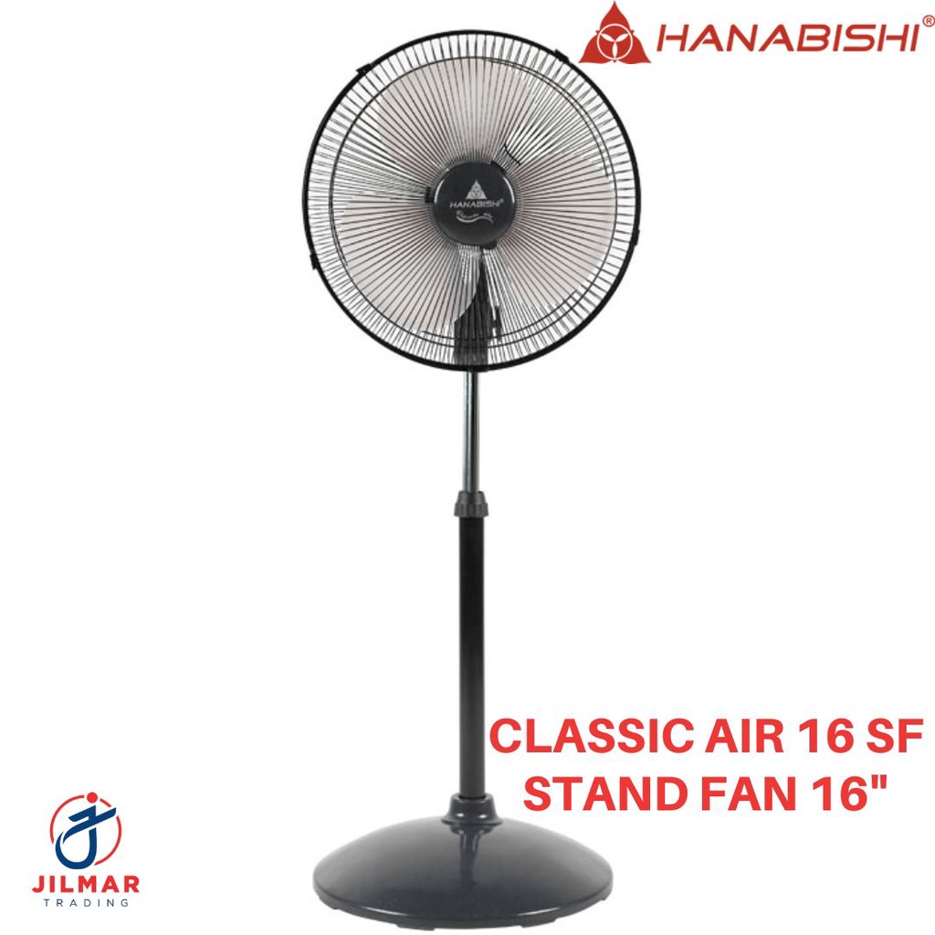HANABISHI CLASSIC AIR 16 SF 16" PLASTIC BLADE STAND FAN | Shopee ...