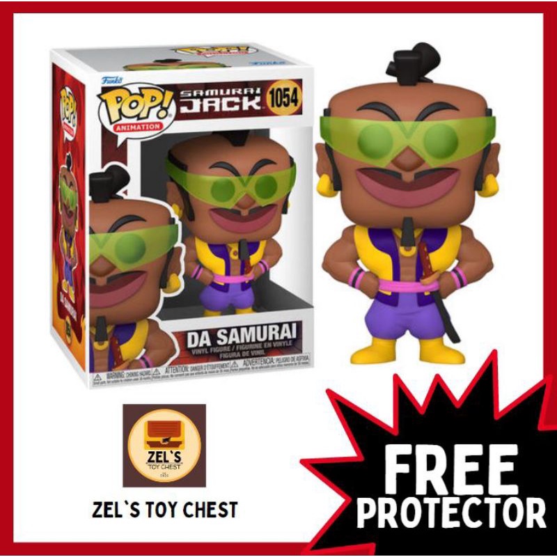 Funko Pop! Samurai Jack: Das Samurai with free protector | Shopee ...