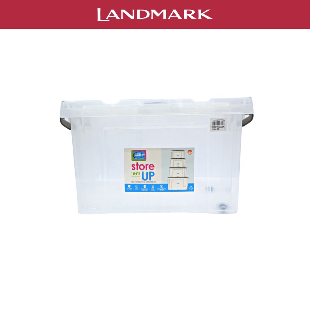 Home Gallery Storage Box 16L | Shopee Philippines