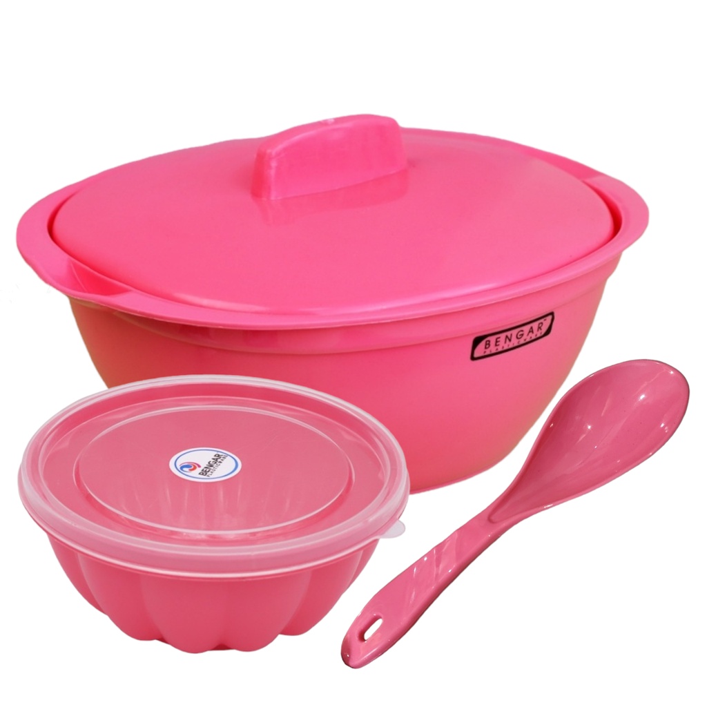 3 Pcs Plastic Food Storage Food Keeper Kitchenware Food Container ...