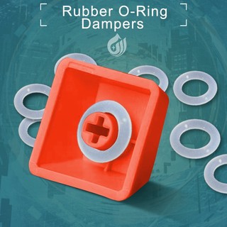 Amerteer Rubber O-Ring Dampers Keycaps Switch Mechanical keyboard For ...