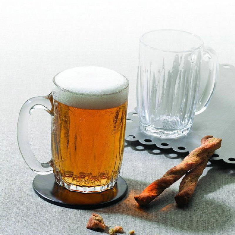 ZB373 ️ 350ml Delisoga Engraved transparent stein beer mugs water glass ...