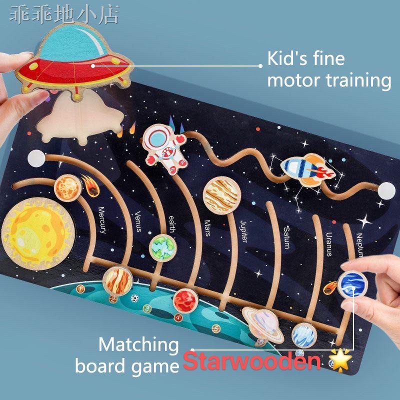 Solar System Board Game Eight Planets School Project Material Kids ...