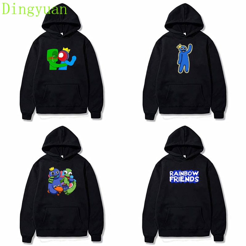 Rainbow Friends Game Obby Horror Roblox Hoodie 250g Heavyweight ...