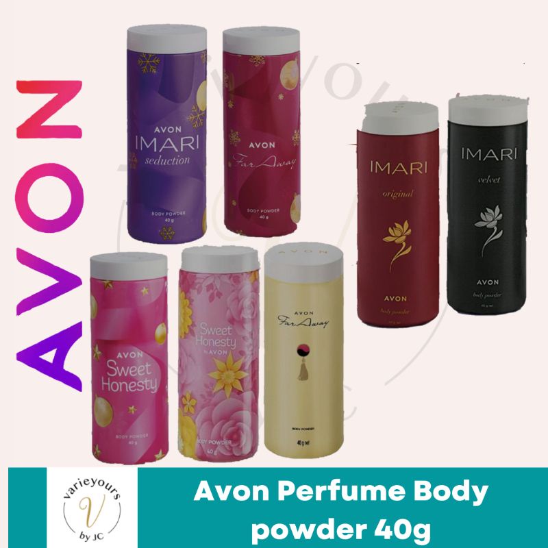 Avon Body Powder 40g (Imari, Sweet Honesty, Far Away) | Shopee Philippines