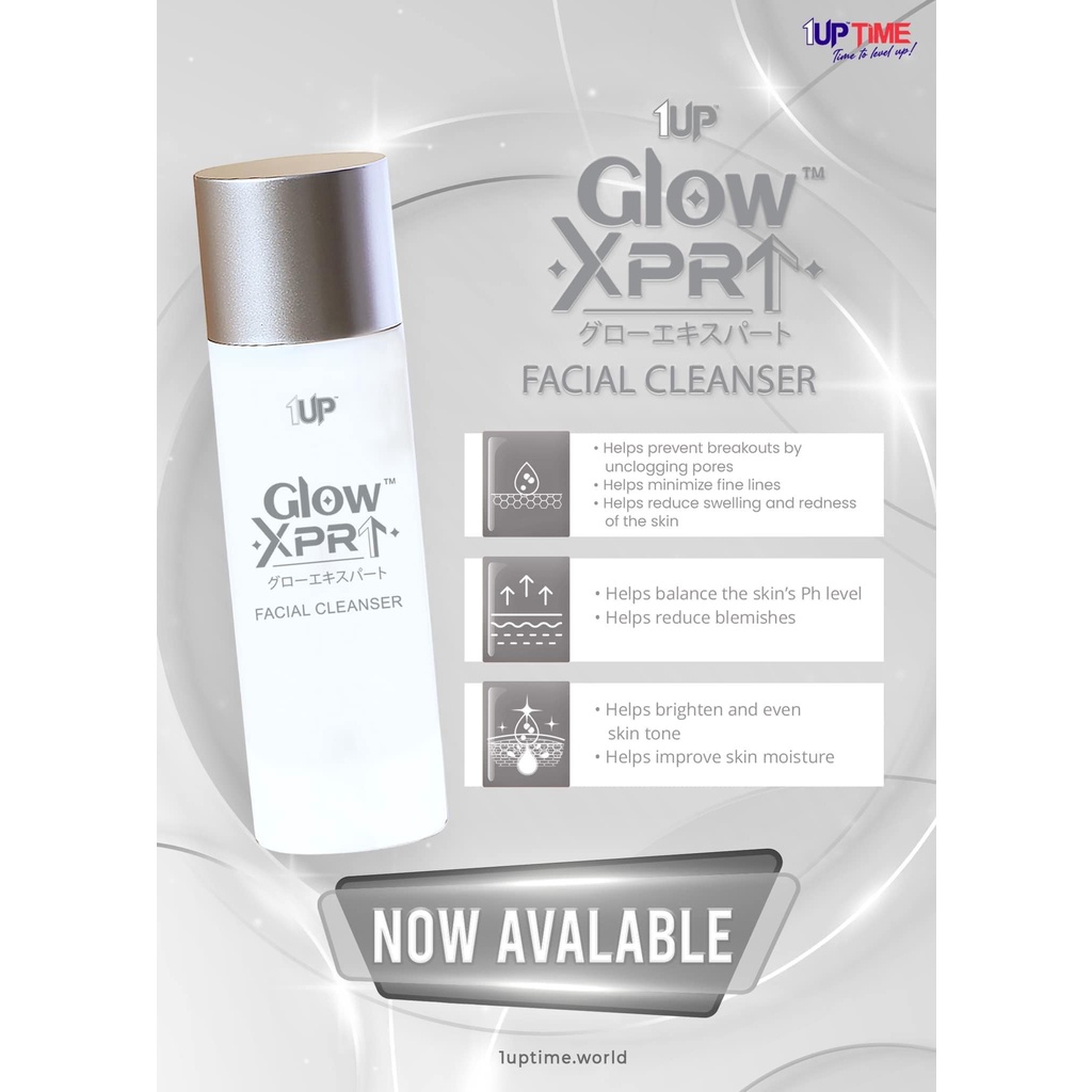 1Up Glow Xprt (Nlighten) Facial Cleanser (Toner) | Shopee Philippines