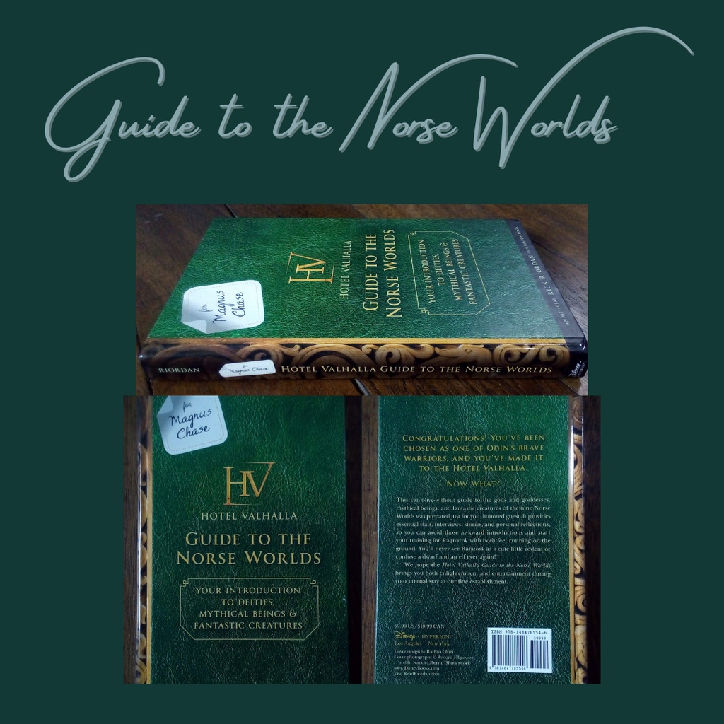 For Magnus Chase: Hotel Valhalla Guide to the Norse Worlds by Rick ...