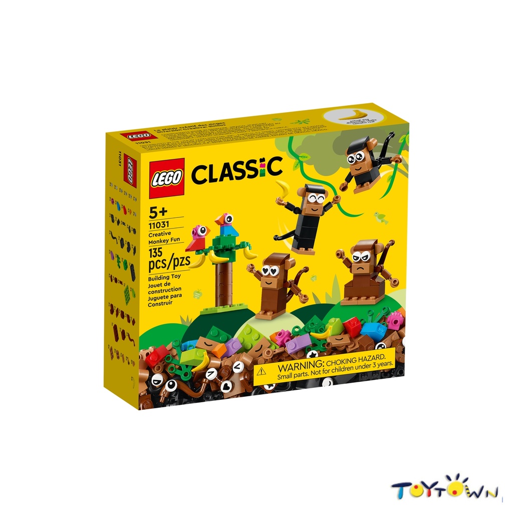 Lego Classic 11031 Creative Monkey Fun | Shopee Philippines