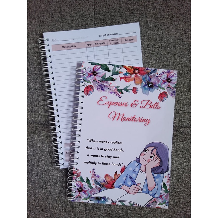 Business Use/Personal Use Expenses Tracker/Record/Monitoring Notebook ...