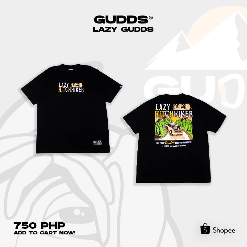 GUDDS X LAZYHITCH 2K22 - LAZY GUDDS (BLACK) | Shopee Philippines