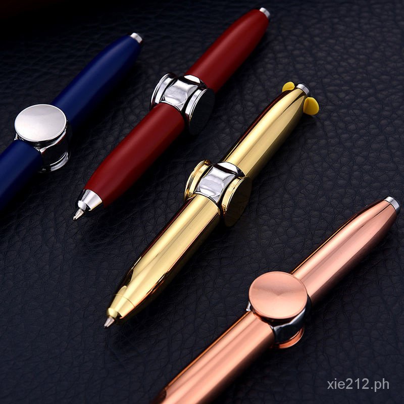 Fidget Spinner Pen with LED Light to Help ADHD Stress Reducer Thinking ...