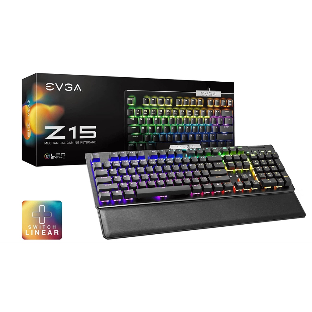 EVGA Z15 Mechanical Gaming Keyboard NewUS | Shopee Philippines