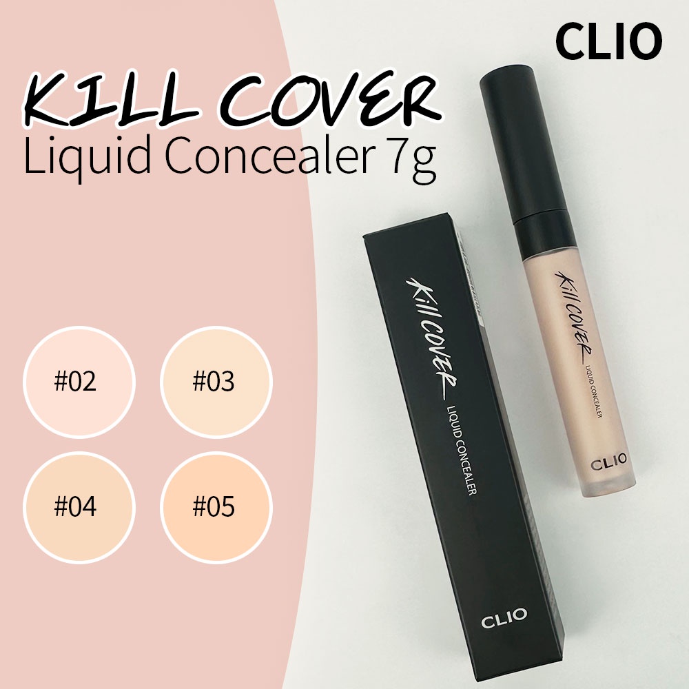 CLIO Kill Cover Liquid Concealer 7g | Shopee Philippines