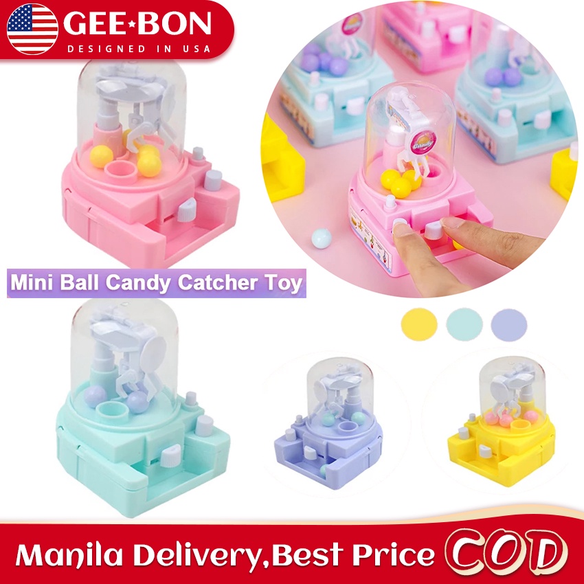 GEEBON Mini Claw Machine Children's Candy Ball Grabbing Machine Stuff ...
