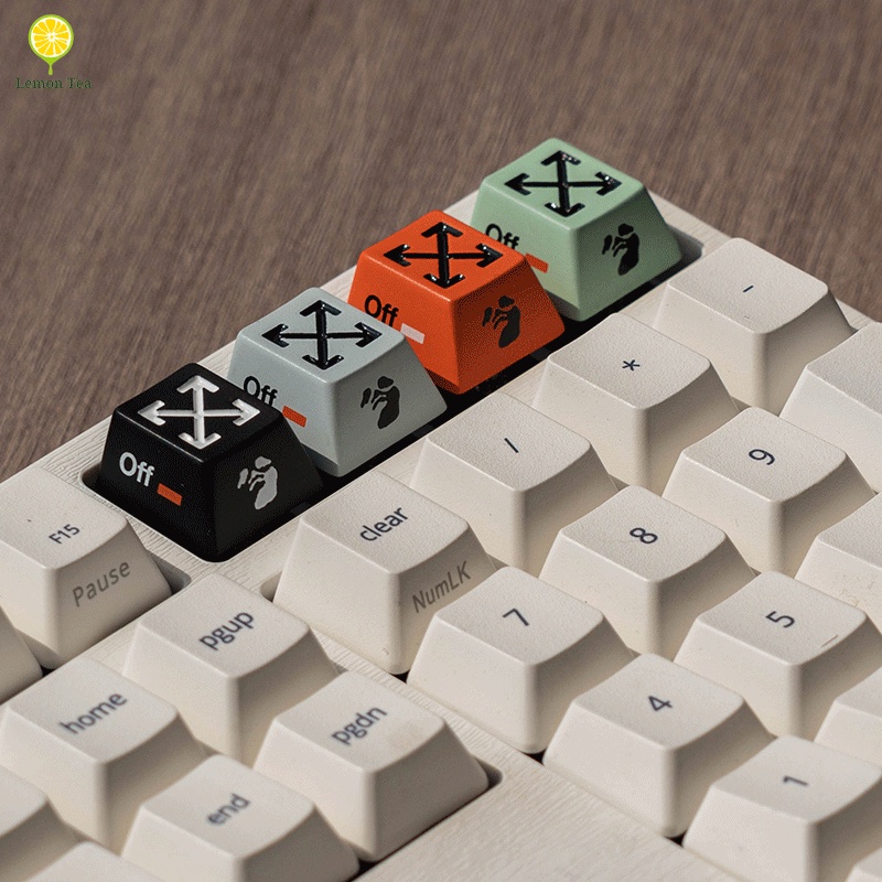 Tide custom metal r4 esc key cherry profile keycaps customised ...