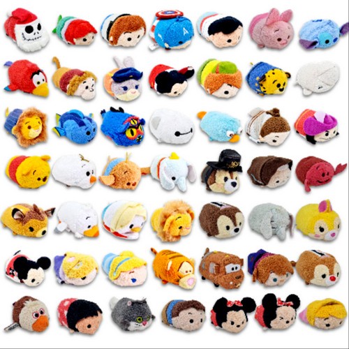 Original Disney Tsum Tsum Mini Plushies Stuffed Toys Collection 1 ...