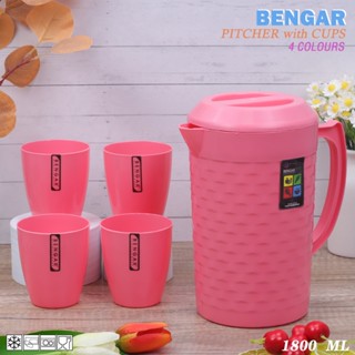 pitcher with baso baso pitcher with glass set pitchell plastic set sale ...