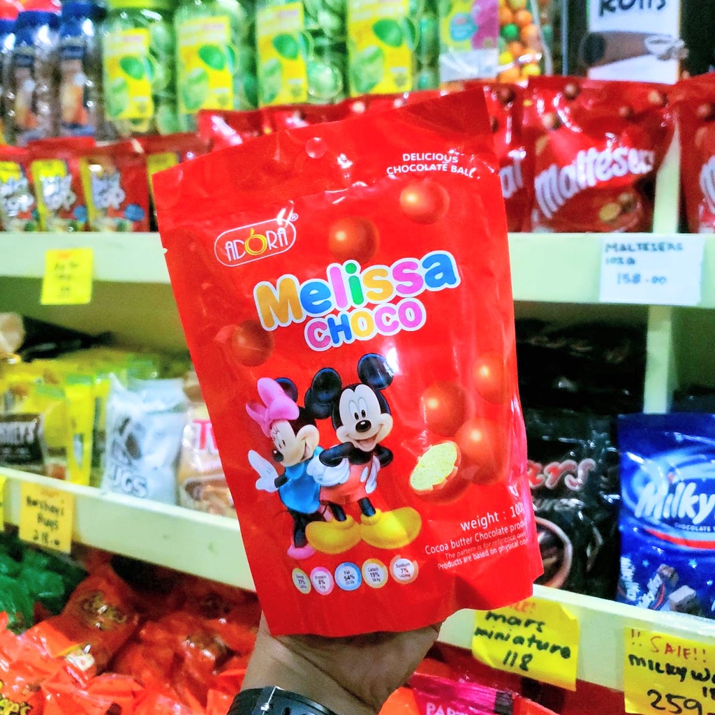 Adora Melissa Choco Malt Pouch 100g | Shopee Philippines