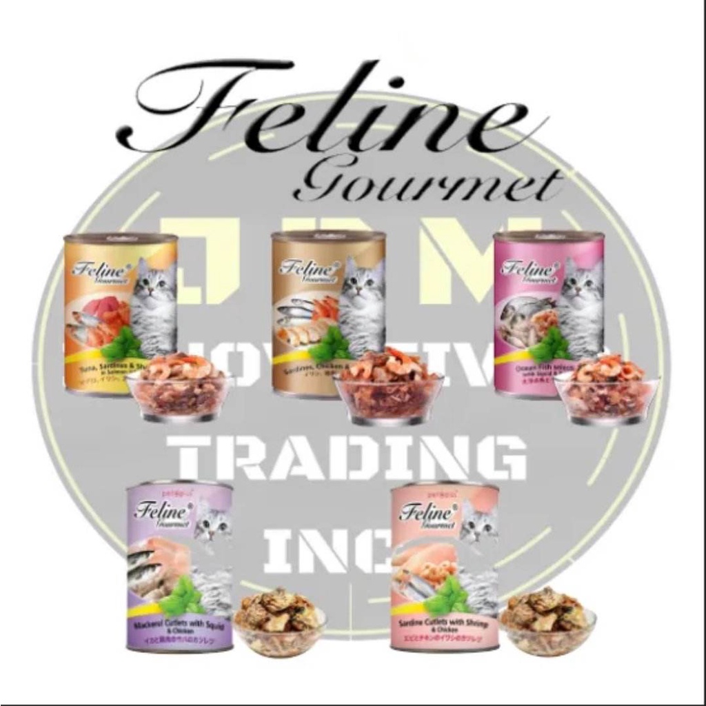 Feline Gourmet Wet Cat food 400g | Shopee Philippines