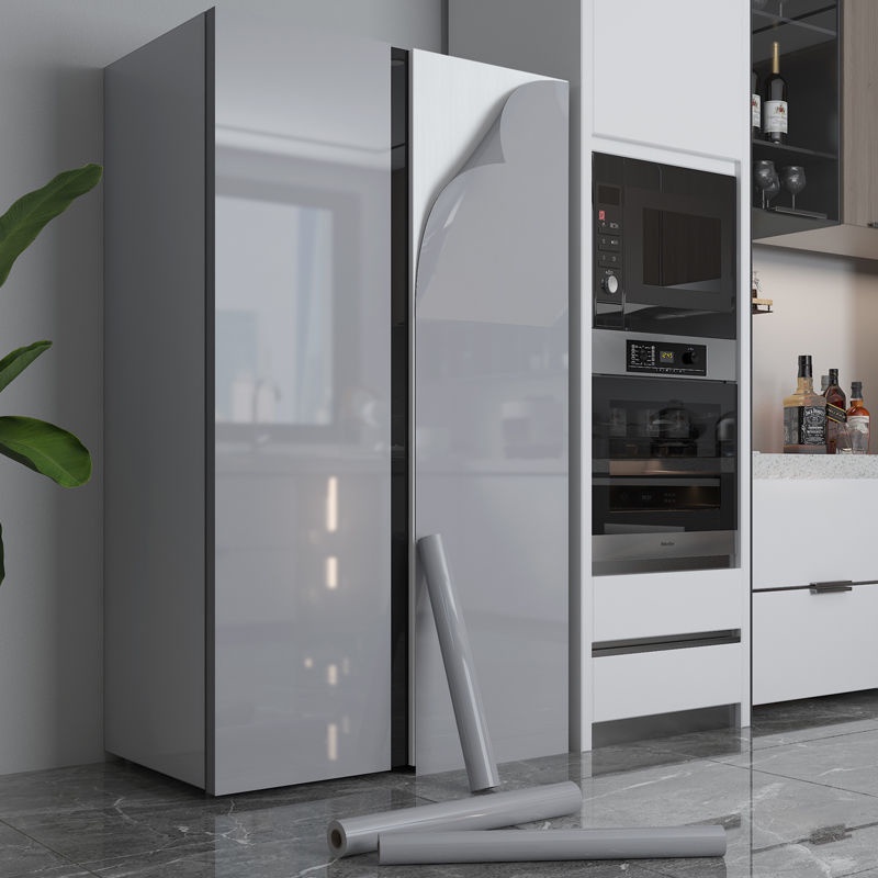 Refrigerator wallpaper/PVC waterproof and oil-proof cabinet sticker ...