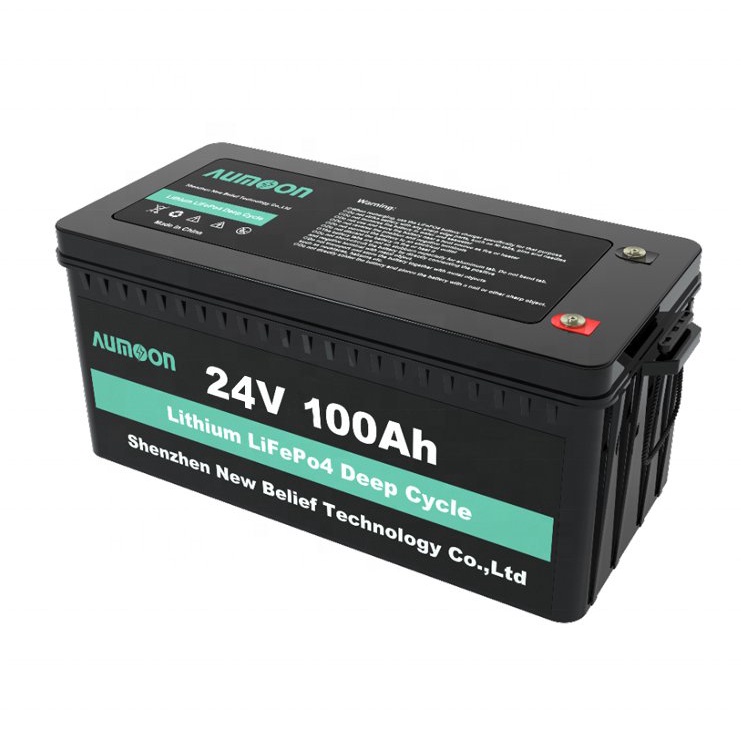 Rechargeable Battery 12v 24v 100ah 200ah LifePo4 Batteries for Golf ...