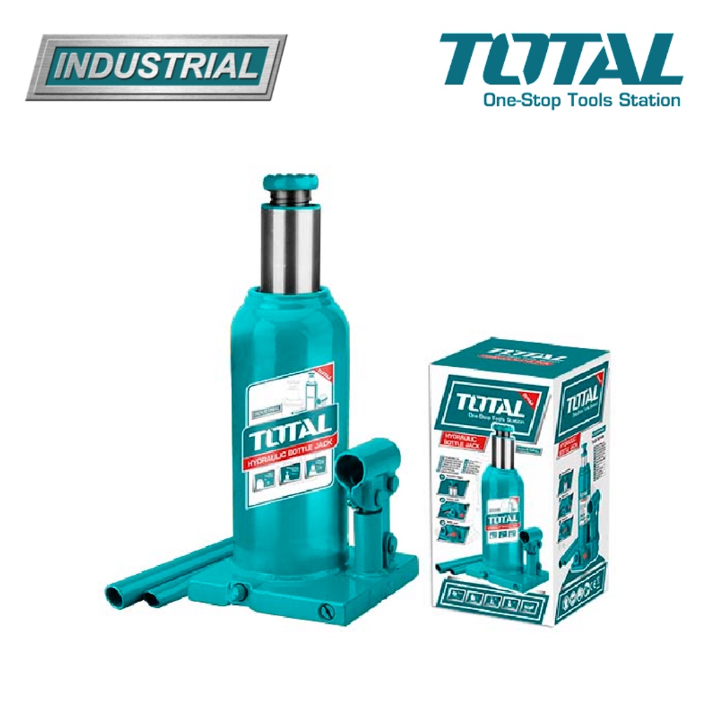 TOTAL Hydraulic Bottle Jack Heavy Duty 2Ton (THT109022) | Shopee ...