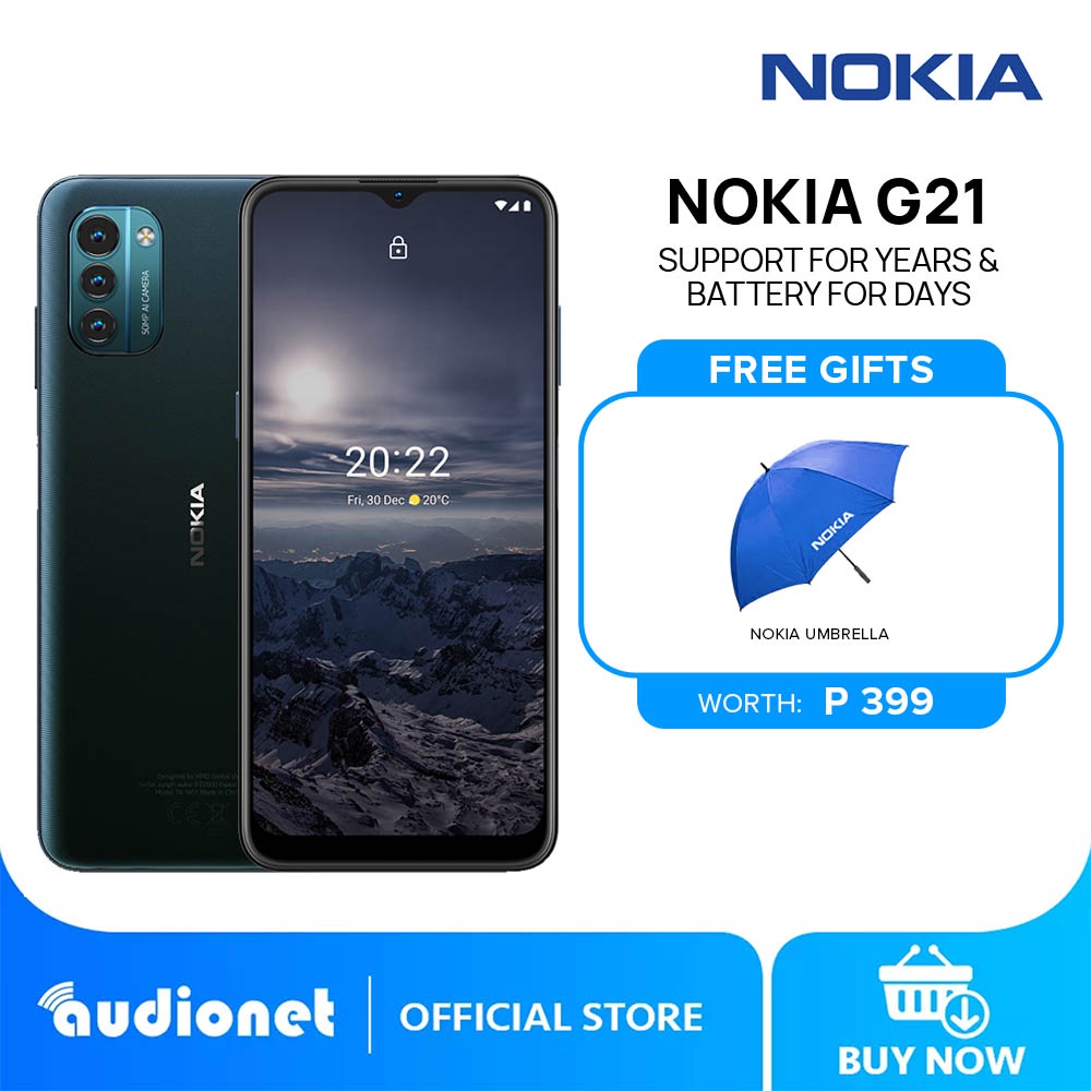 Nokia G21 Smartphone | 6GB RAM+128GB ROM | Unisoc T606 | 50MP Triple ...