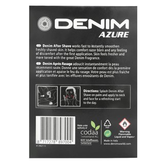 Denim Azure Aftershave (100ml) | Shopee Philippines