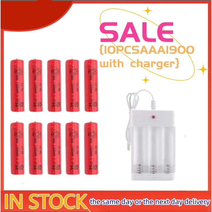 SKOANBE AA Battery AAA Rechargeable Battery With Charge 1800 1900 2000 ...