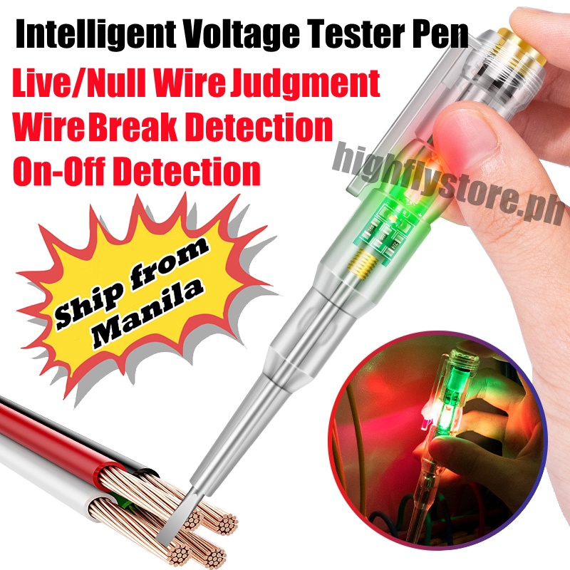 Voltage Tester Pen Testing Tool Induced Electric Pen Detector With ...
