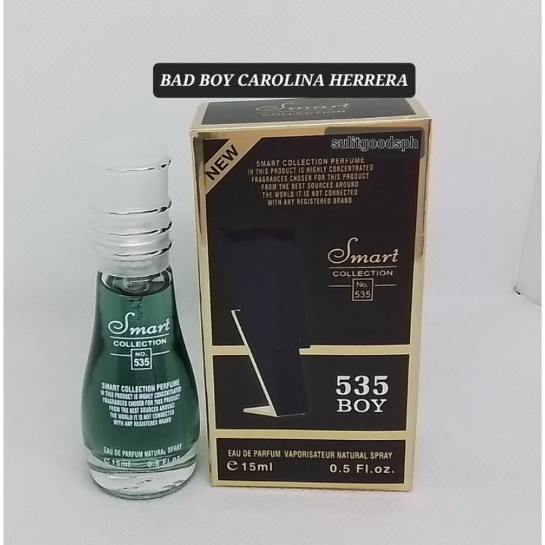 SMART COLLECTION PERFUME NO. 535 FOR MEN 15 ML EDP | Shopee Philippines