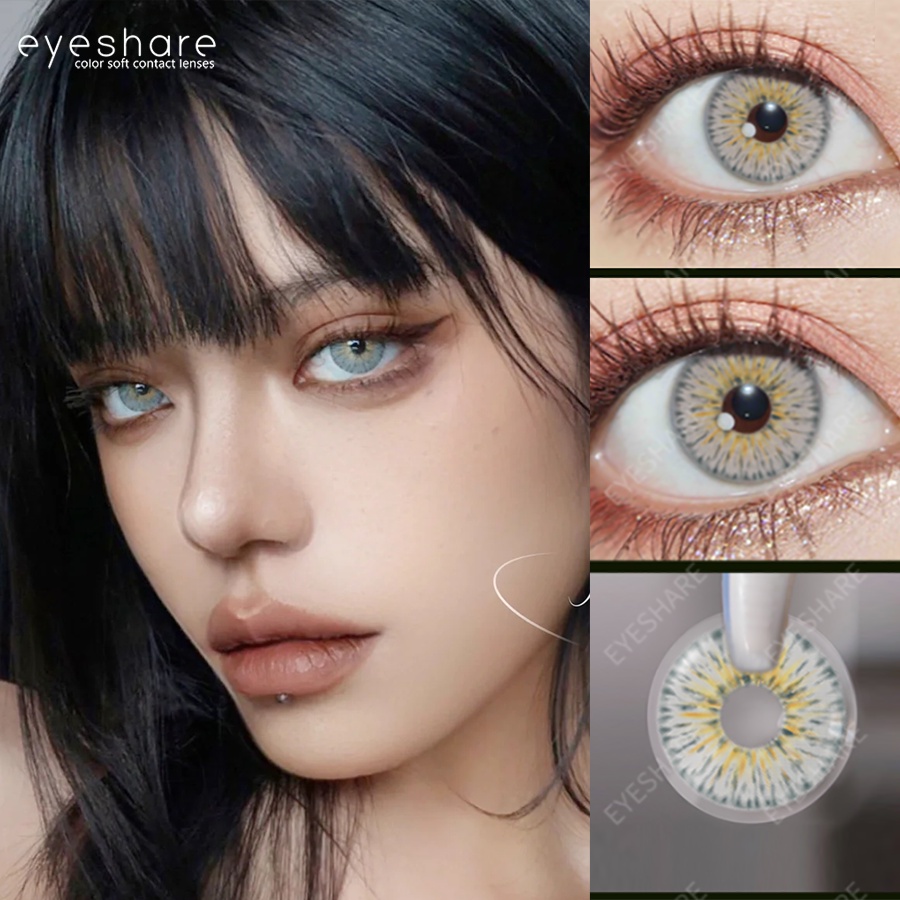 EYESHARE New York Contact Lenses Fashion Big Eyes with Cosplay Contact ...