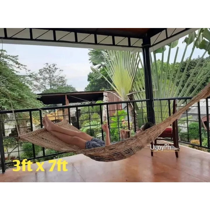 UgoyPh Pure Abaca Duyan Hammock | Shopee Philippines