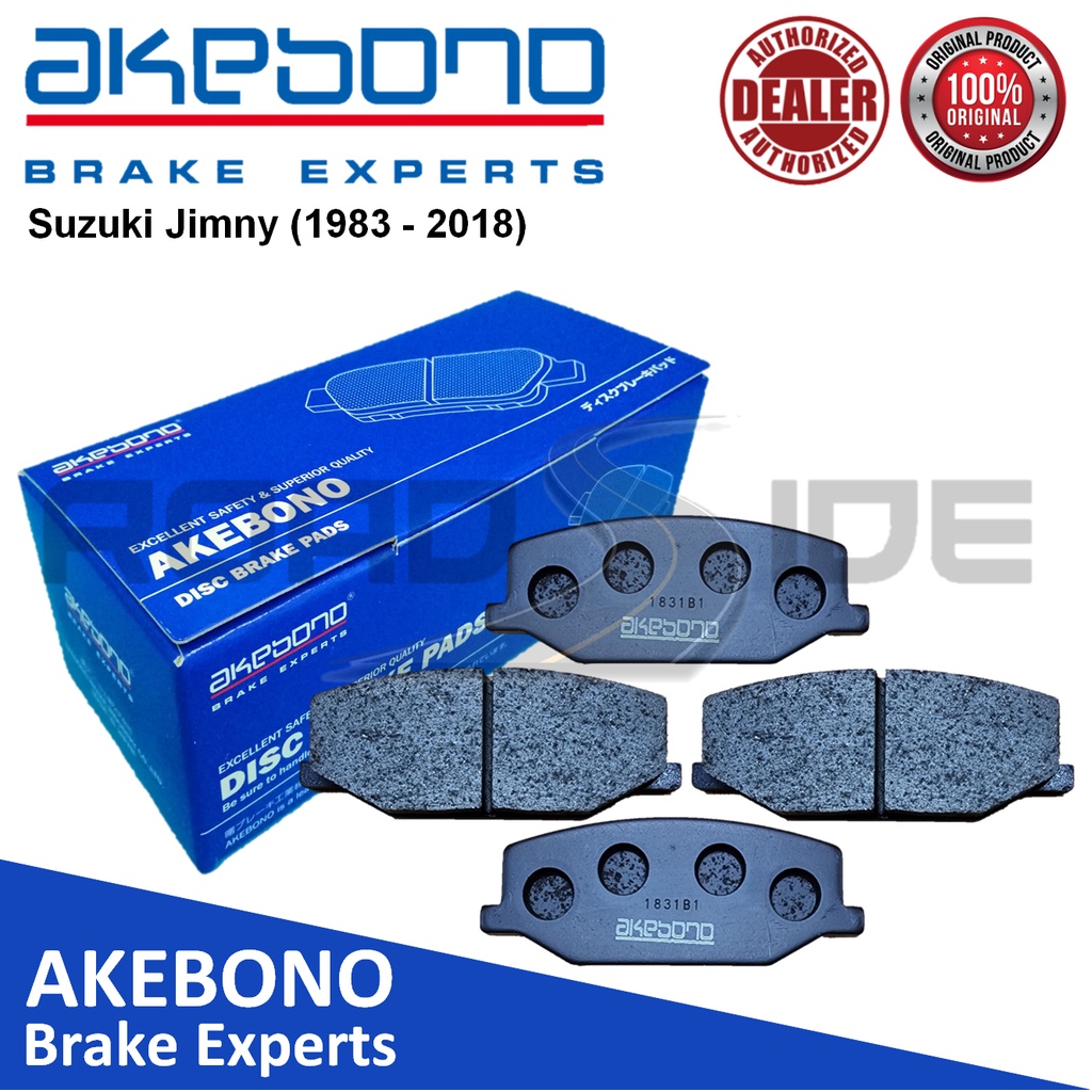 Akebono Front Brake Pads for Suzuki Jimny (1983 - 2018) | Shopee Philippines