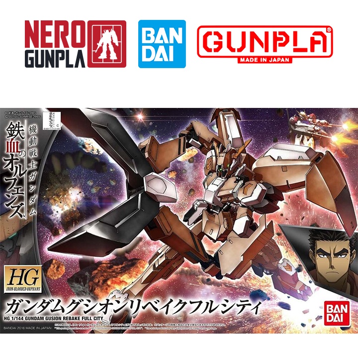 Bandai Gunpla HG IBO 1 / 144 Gundam Gusion Rebake Full City Assembly ...