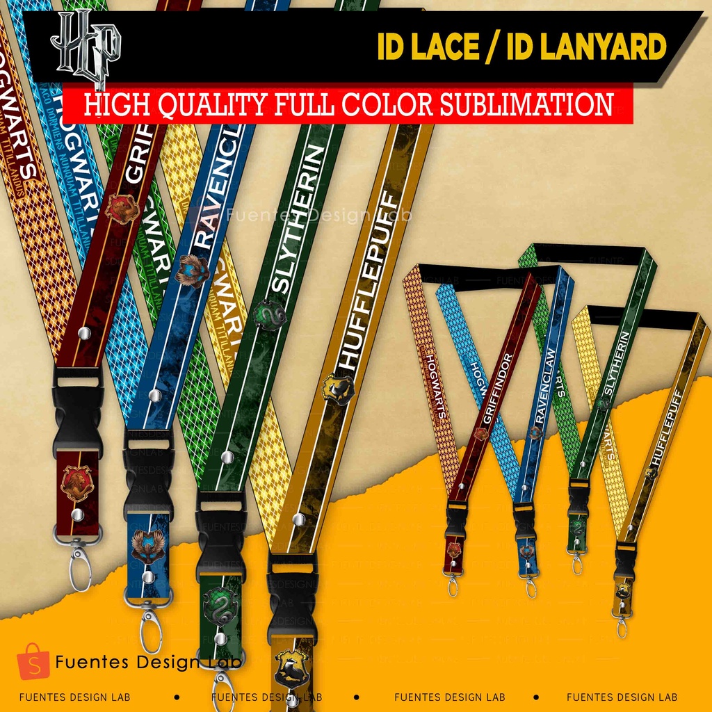 HARRY POTTER ID Lace | HOGWARTS HOUSES ID Lace |GRYFFINDOR | SLYTHER ...
