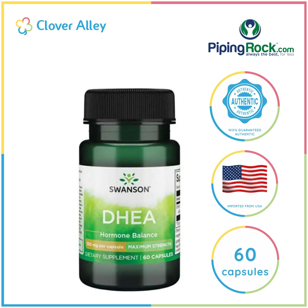 Swanson DHEA - Maximum Strength 100mg 60 capsules | Shopee Philippines